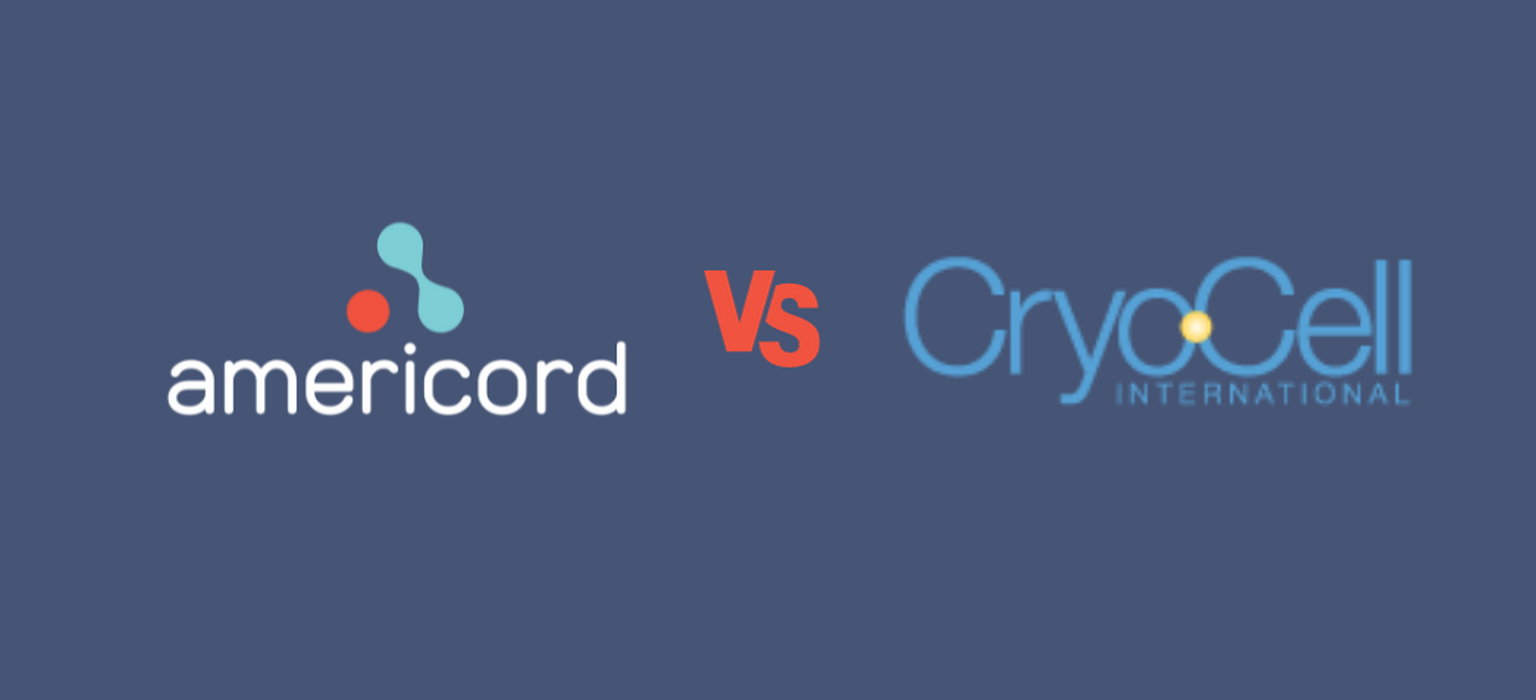 Cord Blood Banking Comparison: Cryo-Cell vs.… | Americord Registry